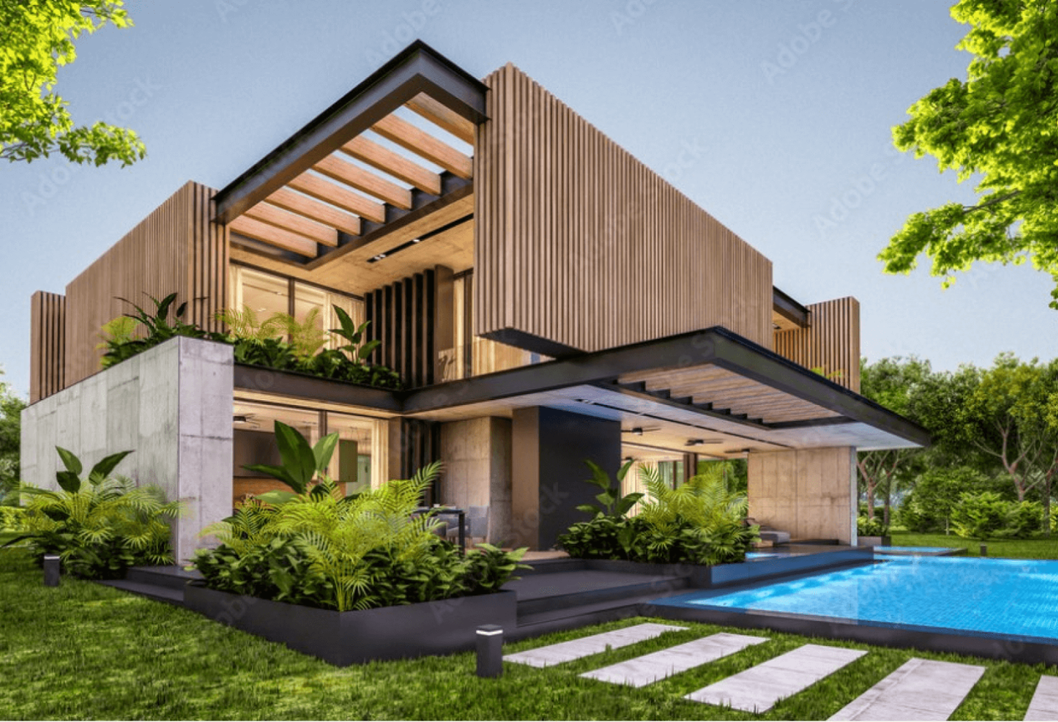 Private villas – Grove Landscape